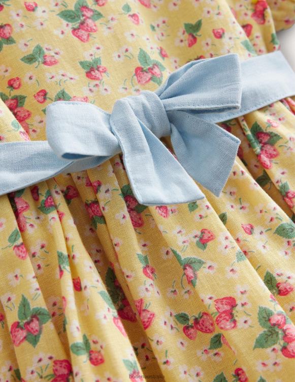 Bow Tie Vintage Dress Boden 24RTX2841 Clothing Girls Buttercup ...